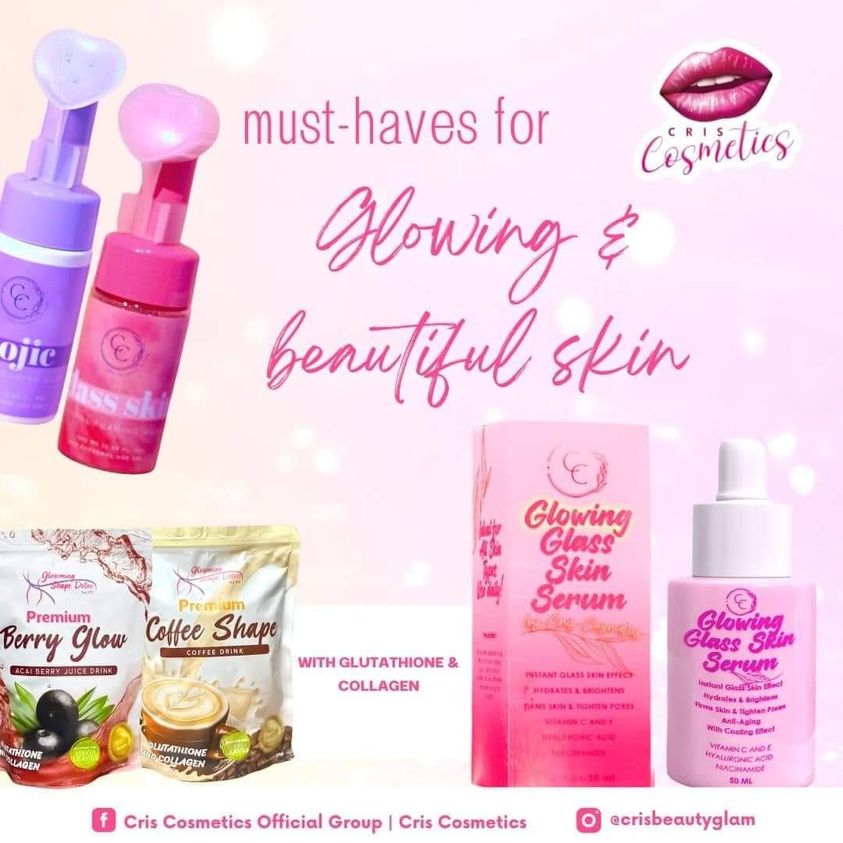 Glowing Glass Skin Serum by Cris Cosmetics – Dea's Kitchen and Pinoy Delicacies