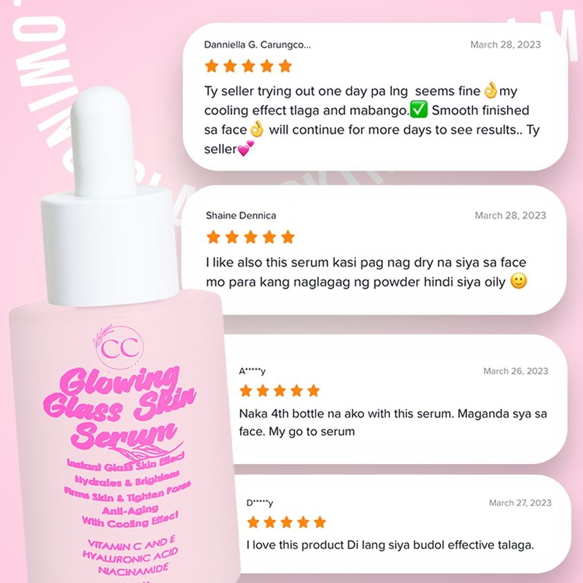 Glowing Glass Skin Serum by Cris Cosmetics – Dea's Kitchen and Pinoy Delicacies