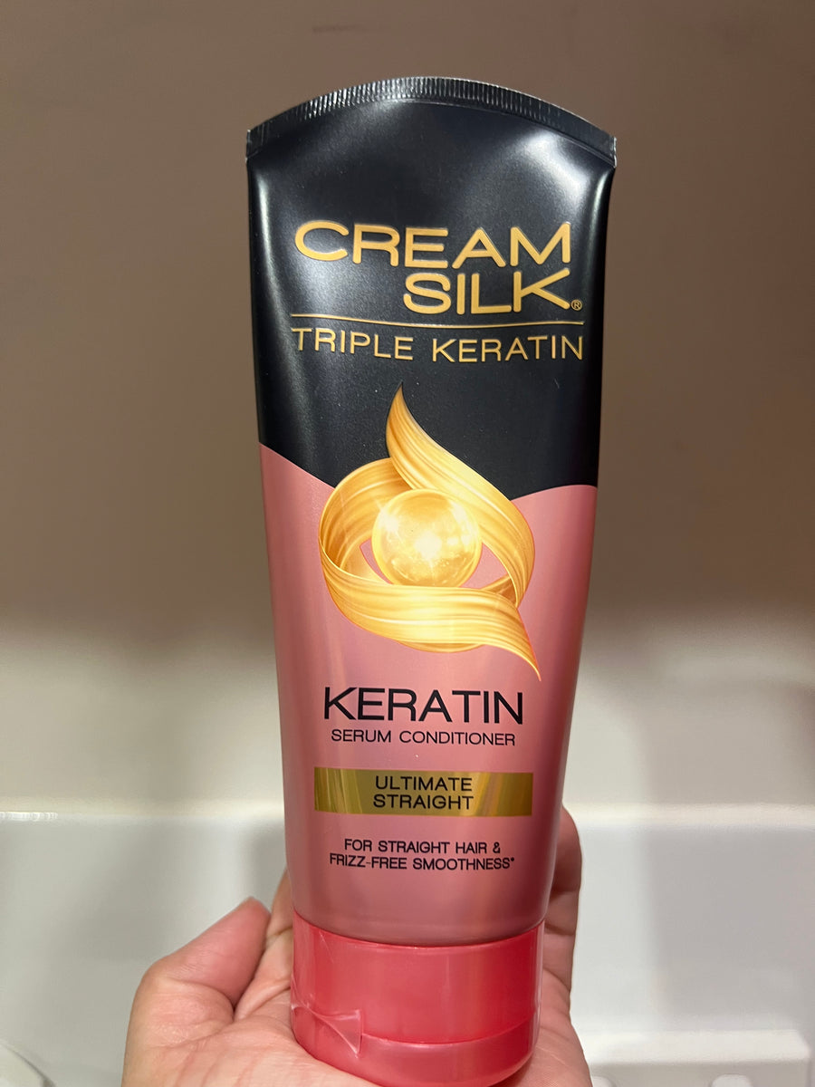 CREAMSILK Cream Silk Triple Keratin KERATIN Ultimate Straight Serum Co – Dea's Kitchen and Pinoy ...