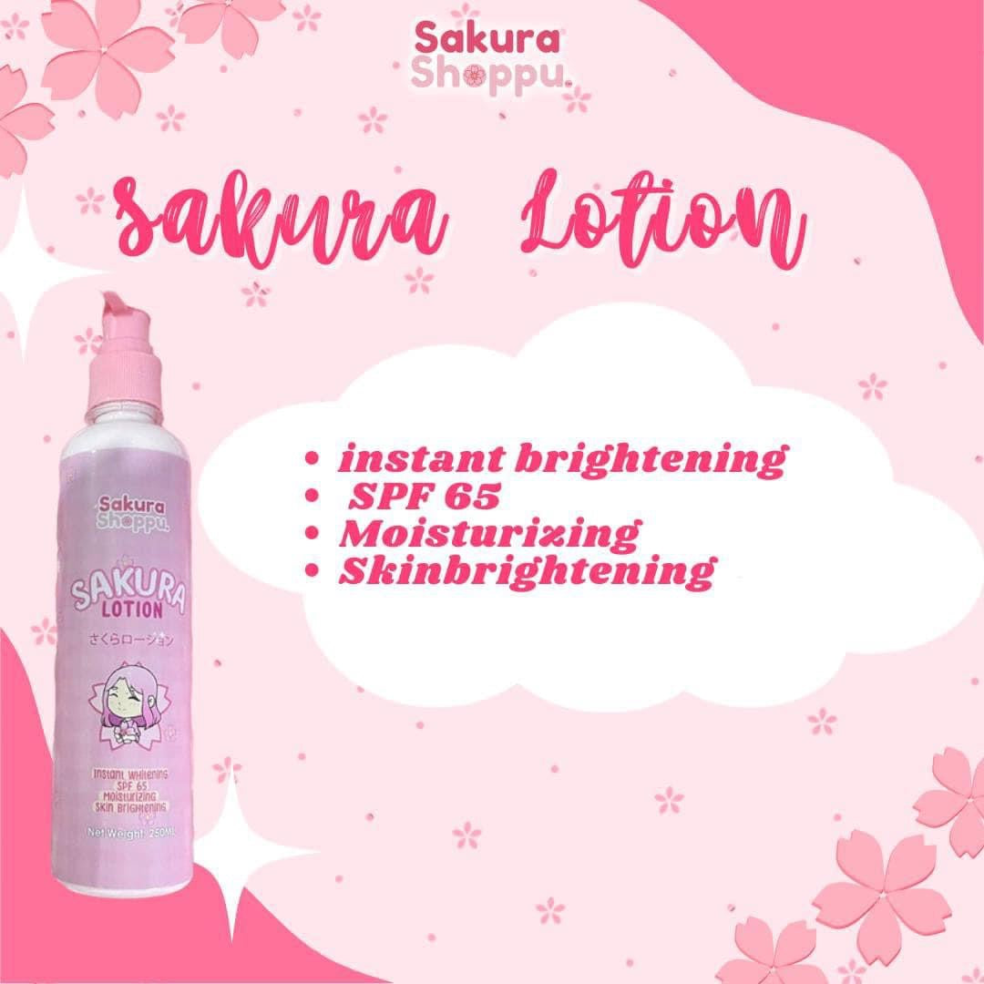 Sakura Shoppu Lotion – Dea's Kitchen and Pinoy Delicacies