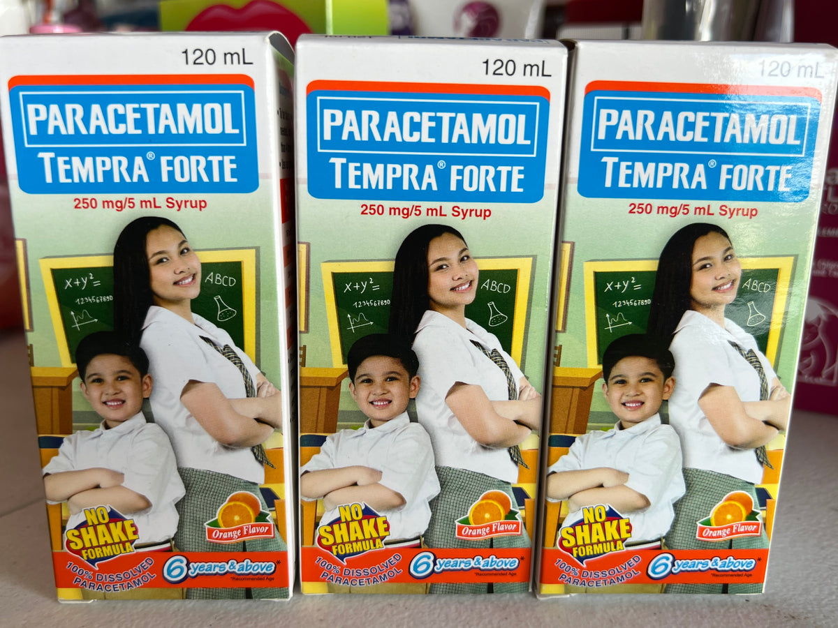 Tempra Paracetamol 120mg 120mL – Dea's Kitchen and Pinoy Delicacies