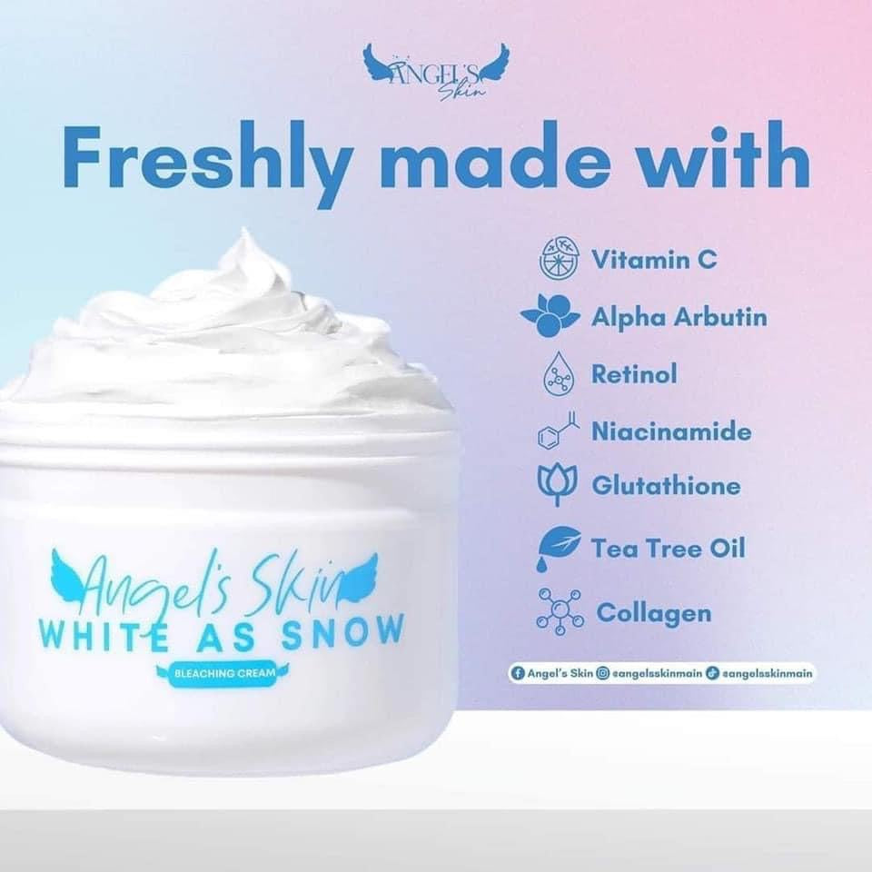 Angel Skin White As Snow Bleaching Cream – Dea's Kitchen and Pinoy ...