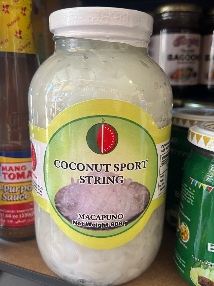 Macapuno Strings Jumbo Bottle – Dea's Kitchen and Pinoy Delicacies