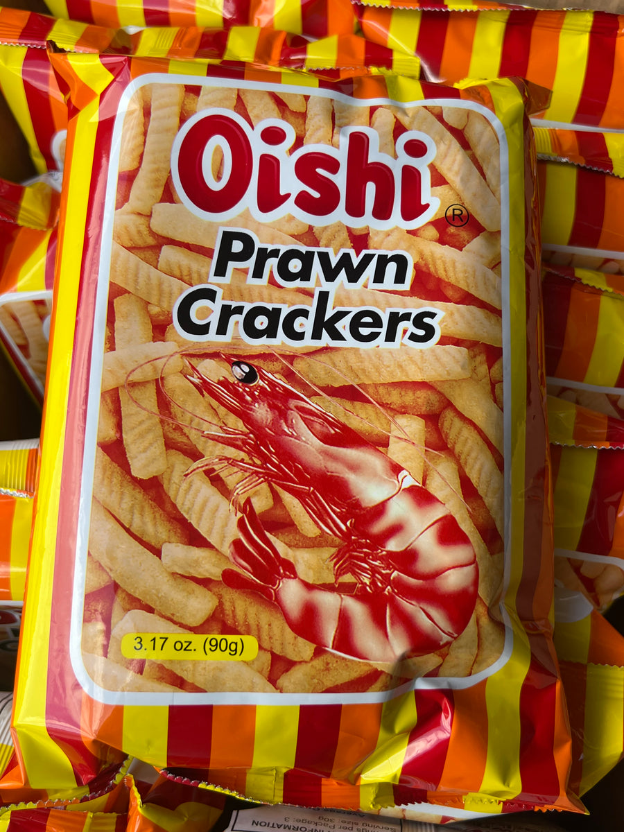 Oishi Prawn Crackers Jumbo Pack – Dea's Kitchen and Pinoy Delicacies