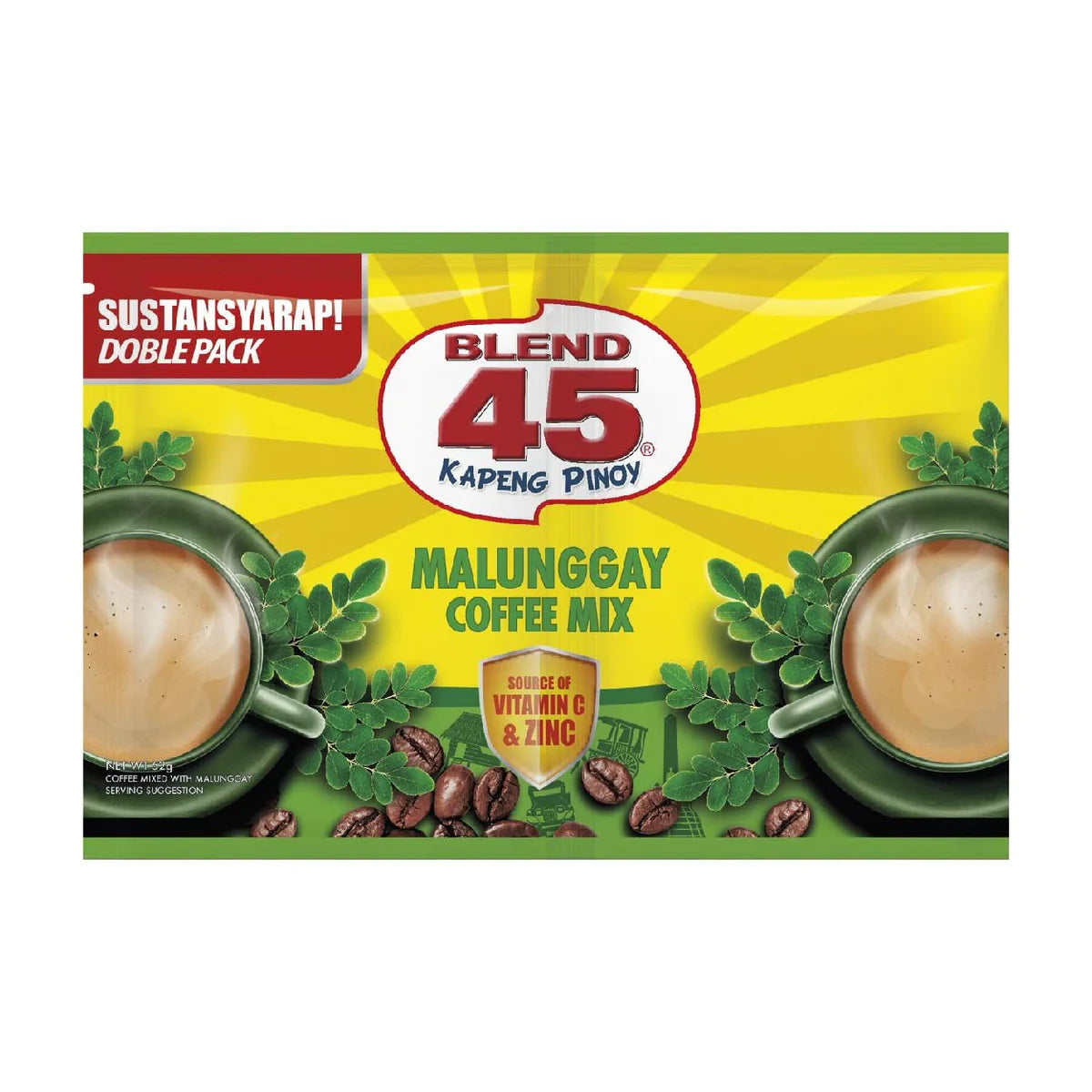 Blend 45 Malunggay Coffee Mix – Dea's Kitchen and Pinoy Delicacies