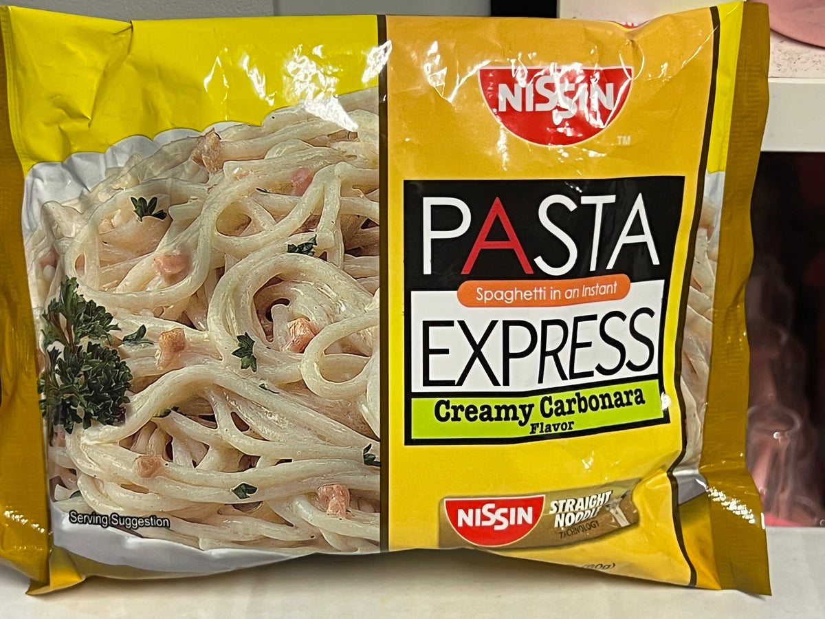 Nissin Ramen Pasta Express Creamy Carbonara – Dea's Kitchen and Pinoy ...