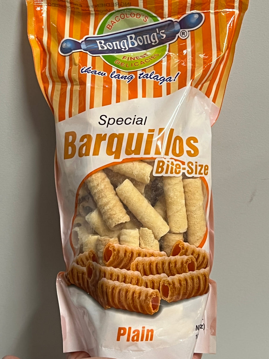 BongBong's Barquillos Bite Size Plain – Dea's Kitchen and Pinoy Delicacies