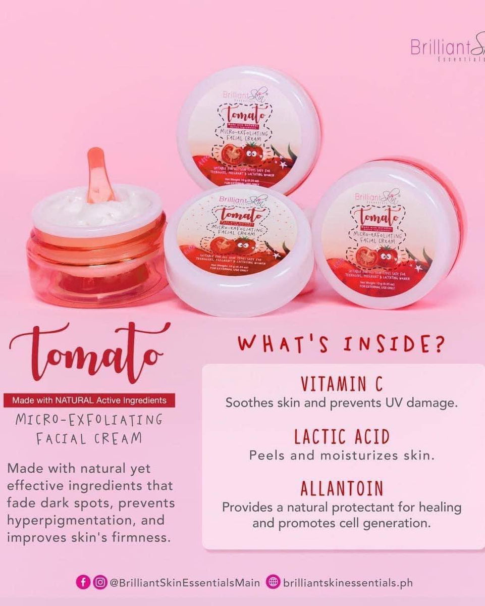 Brilliant Tomato Natural Rejuvenating Facial Set ( New Packaging ...