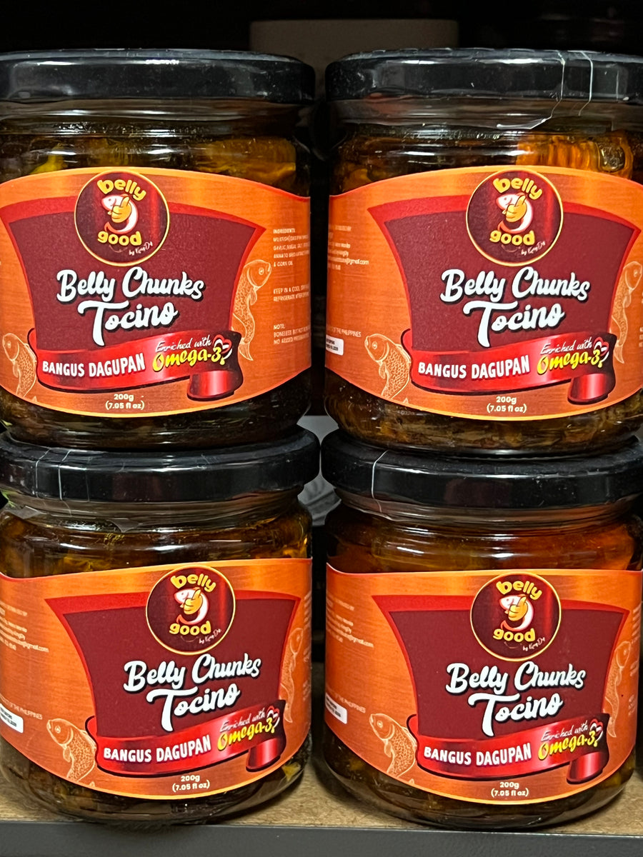 BellyGood Belly Chunks Tocino – Dea's Kitchen and Pinoy Delicacies