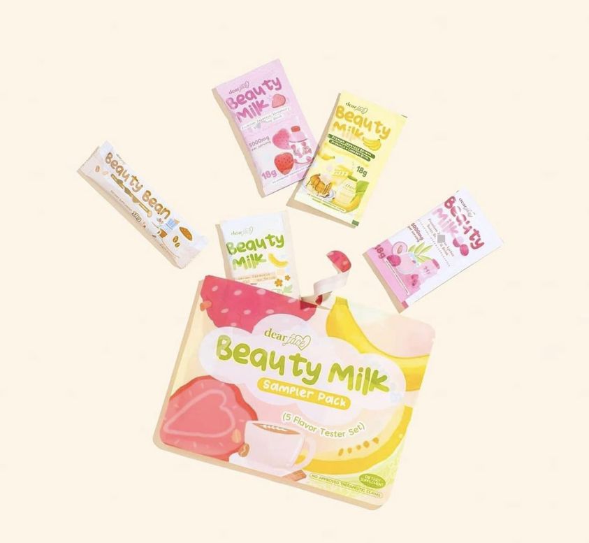 Dear Face Beauty Milk Sampler Pack – Dea's Kitchen and Pinoy Delicacies