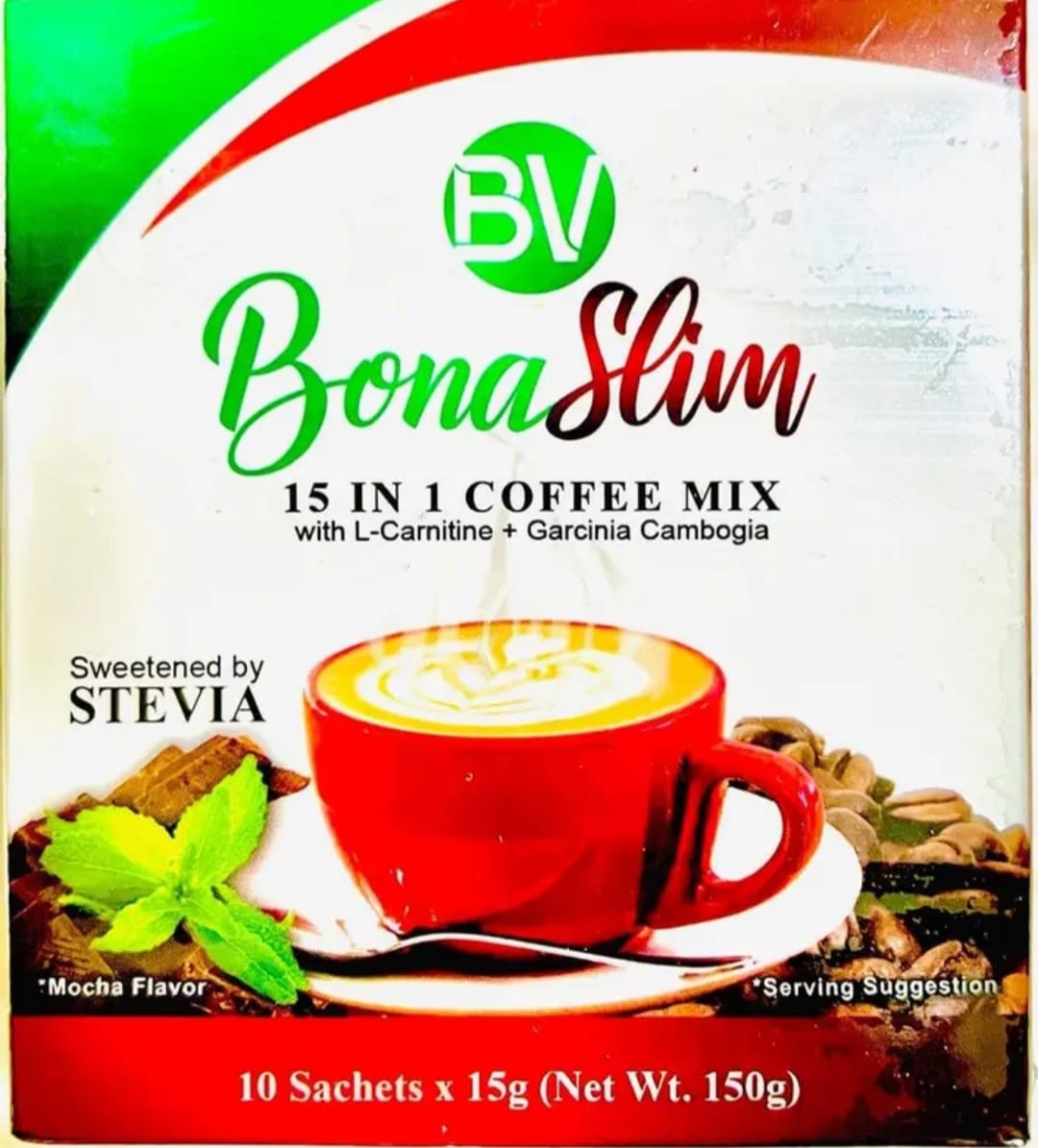 Bona Slim 15in1 Coffee Mix – Dea's Kitchen and Pinoy Delicacies