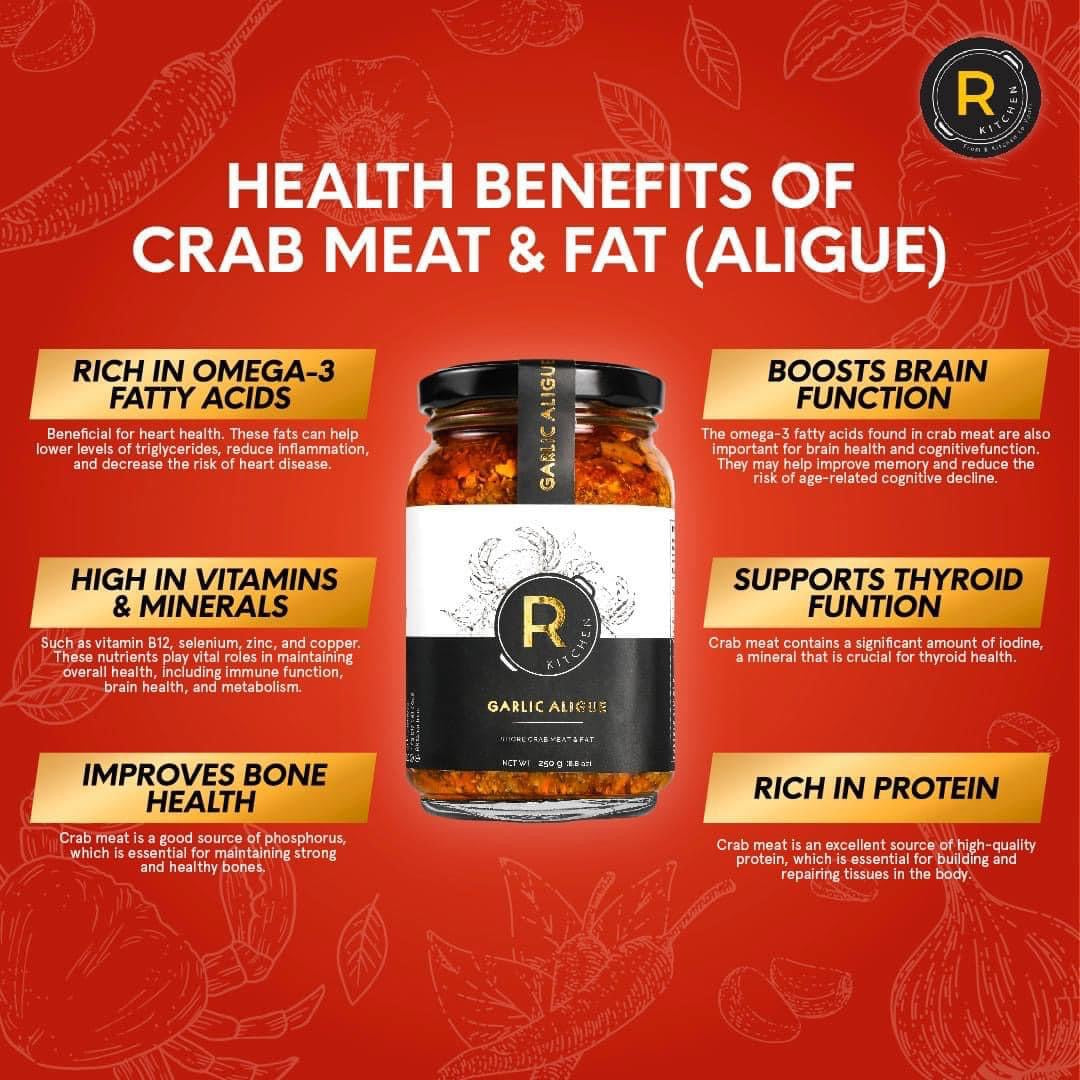 RKitchen Spicy Garlic Aligue – Dea's Kitchen and Pinoy Delicacies