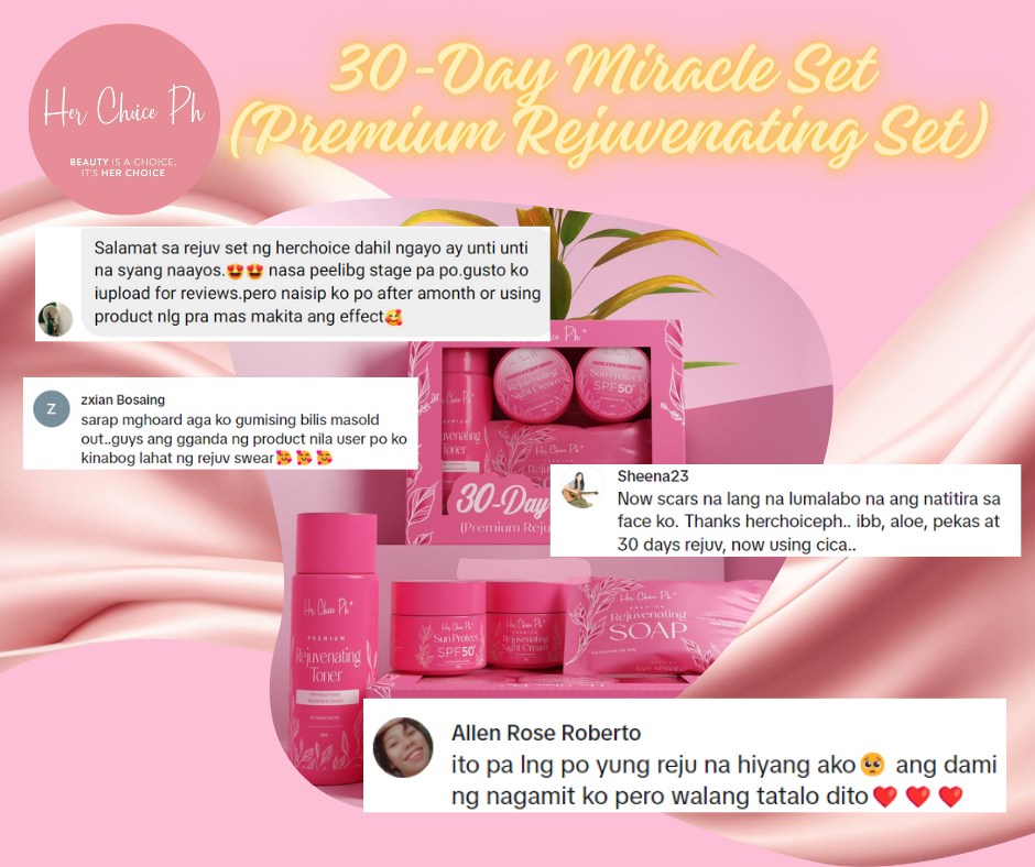 Her Choice Ph 30 Day Miracle Set Premium Rejuv Set – Dea's Kitchen and ...