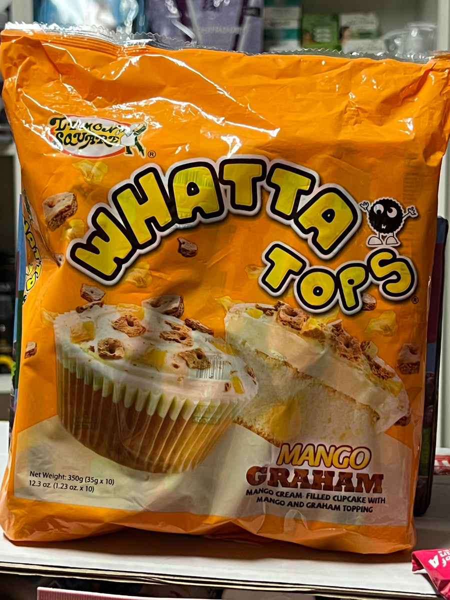 Lemon Square Whatta Tops Mango Graham – Dea's Kitchen and Pinoy Delicacies