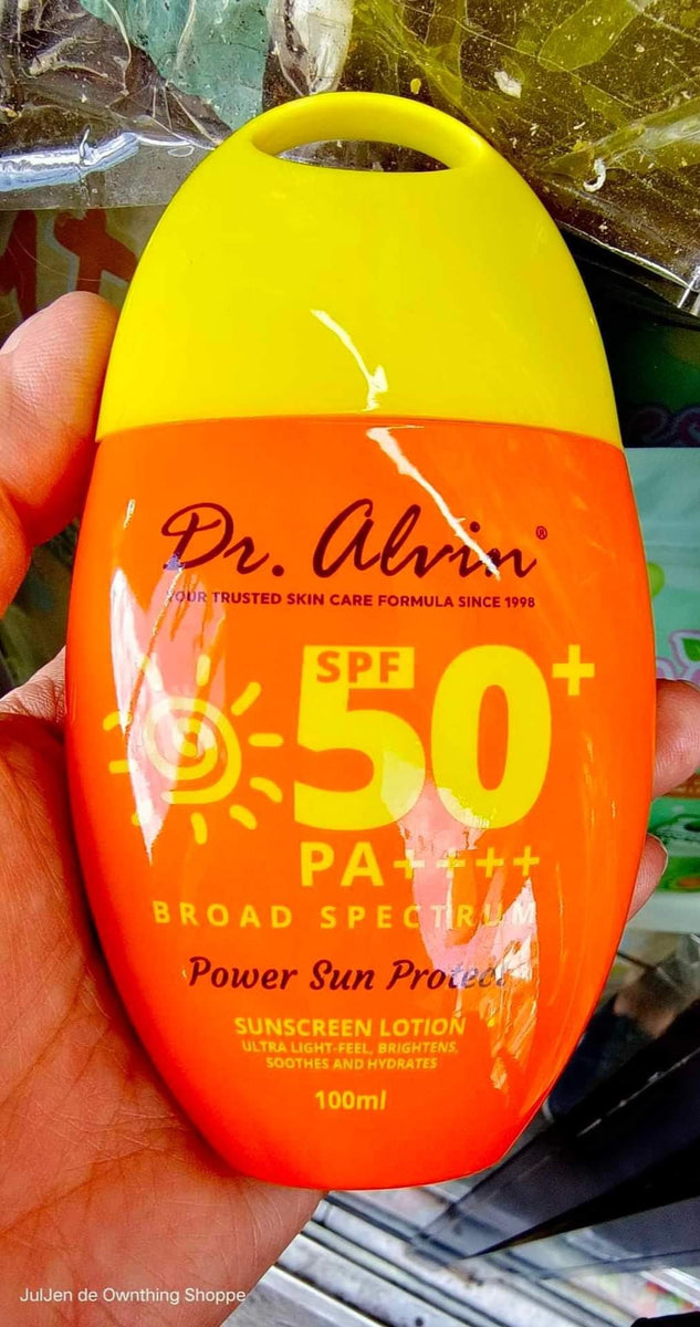 Dr. Alvin Sunscreen Lotion SPF 50++++ 100 mL Power Sun Protect – Dea's ...