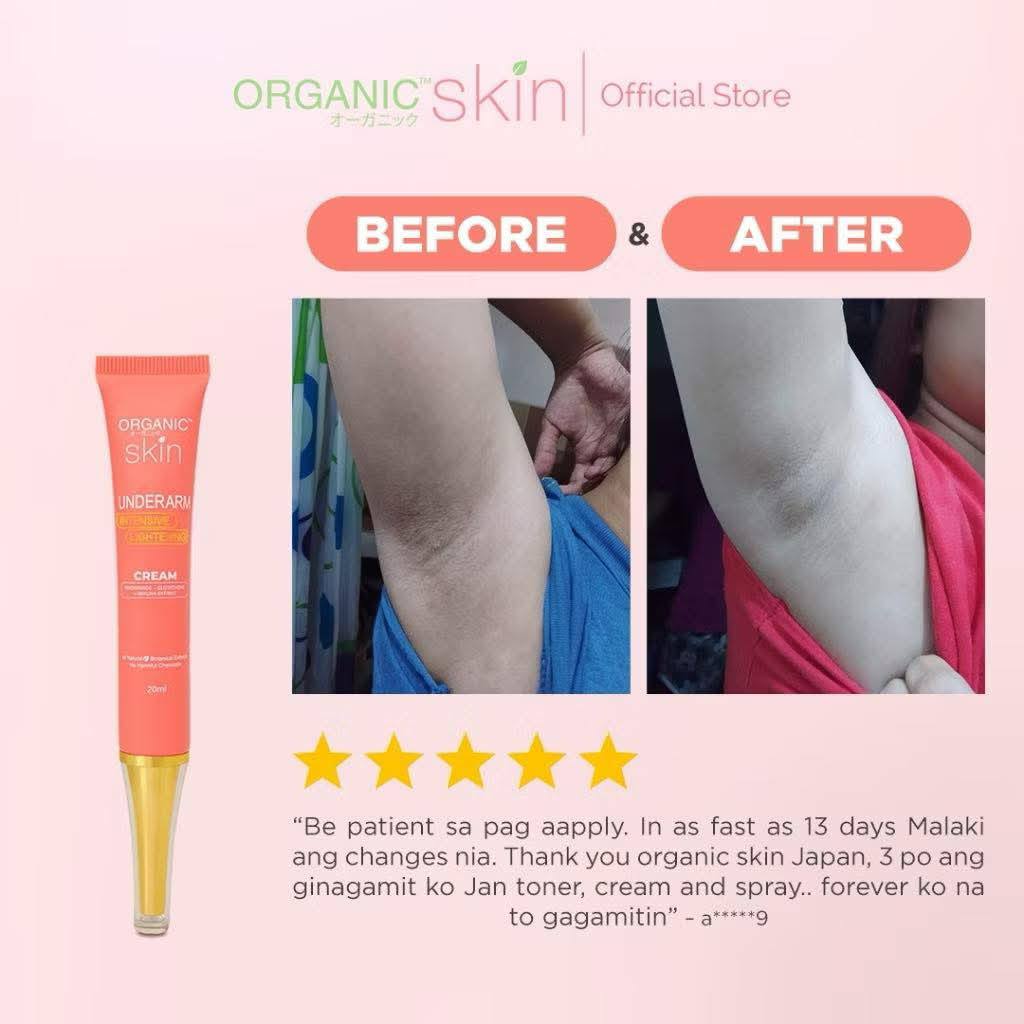 Organic Skin Underarm Intensive Lightening Cream – Dea's Kitchen and ...