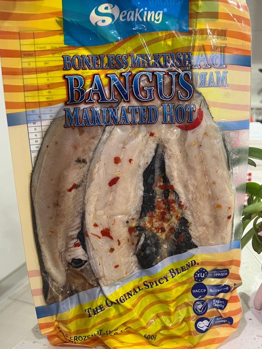 Seaking Boneless Milkfish Bangus Marinated Hot – Dea's Kitchen and ...