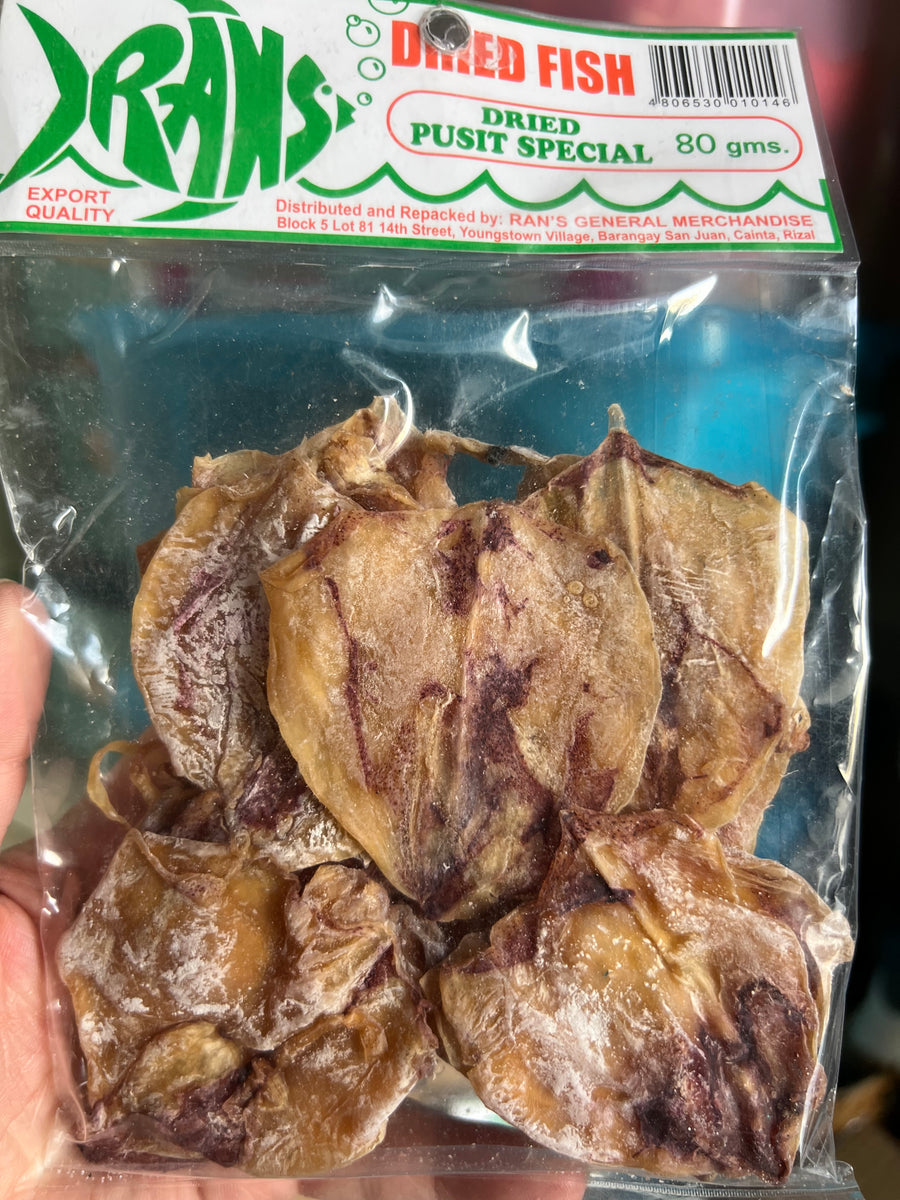 Dried Pusit Regular Pack – Dea's Kitchen and Pinoy Delicacies