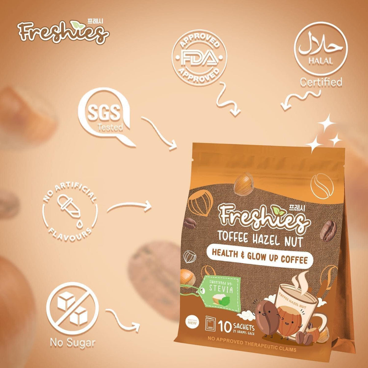 Freshies Toffee Hazelnut by Juju Glow – Dea's Kitchen and Pinoy Delicacies