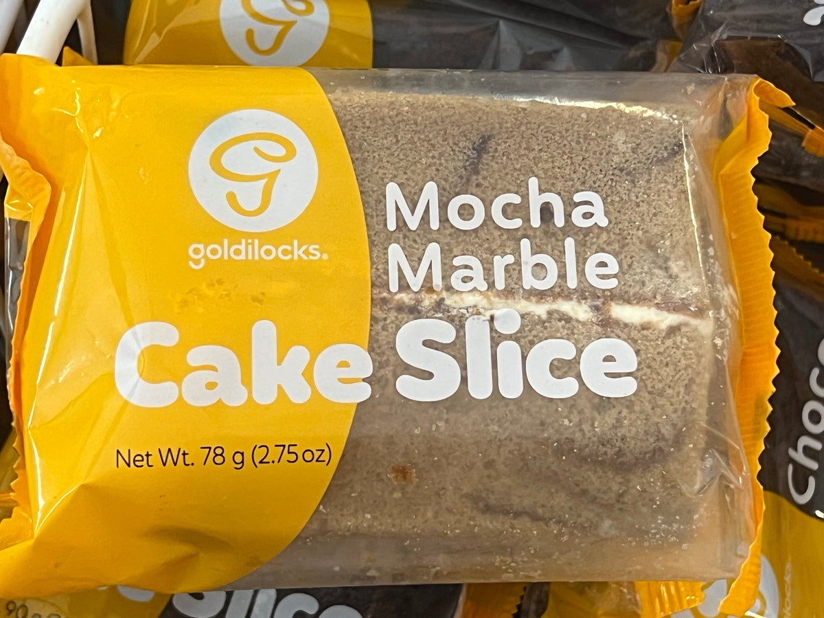 Goldilocks Mocha Marble Cake Slice – Dea's Kitchen and Pinoy Delicacies