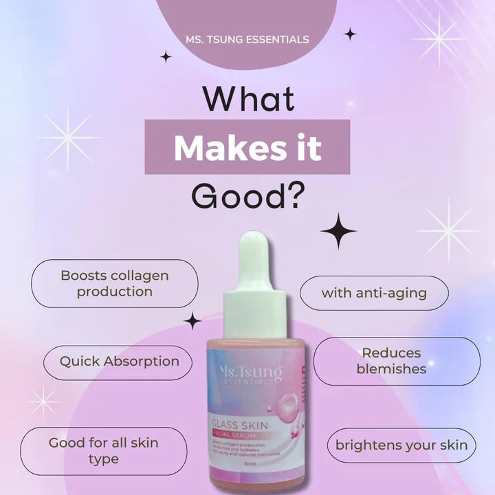 Ms. Tsung Glass Skin Facial Serum 30ml – Dea's Kitchen and Pinoy Delicacies