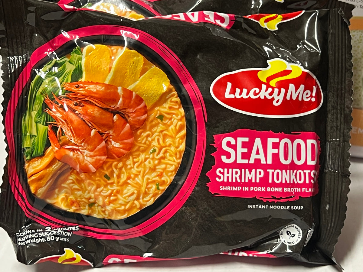Lucky Me Seafood Shrimp Tonkatsu – Dea's Kitchen and Pinoy Delicacies
