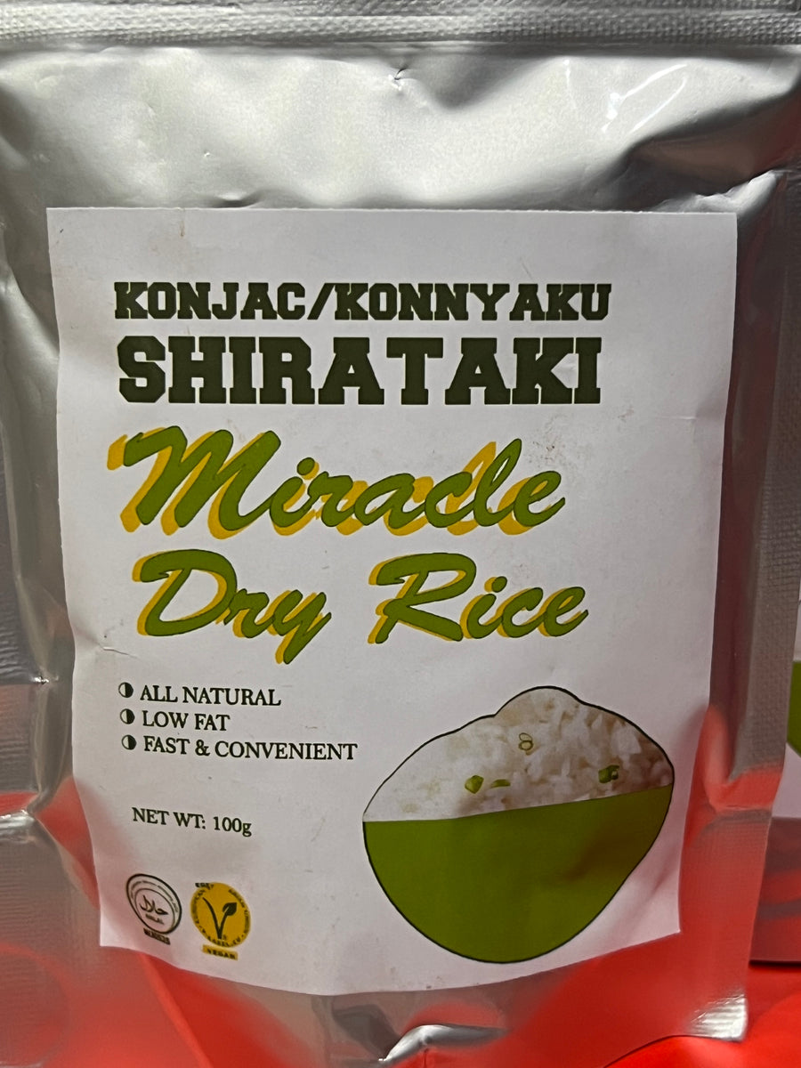 Konjac/ Konnyaku Shirataki Miracle Dry Rice – Dea's Kitchen and Pinoy ...