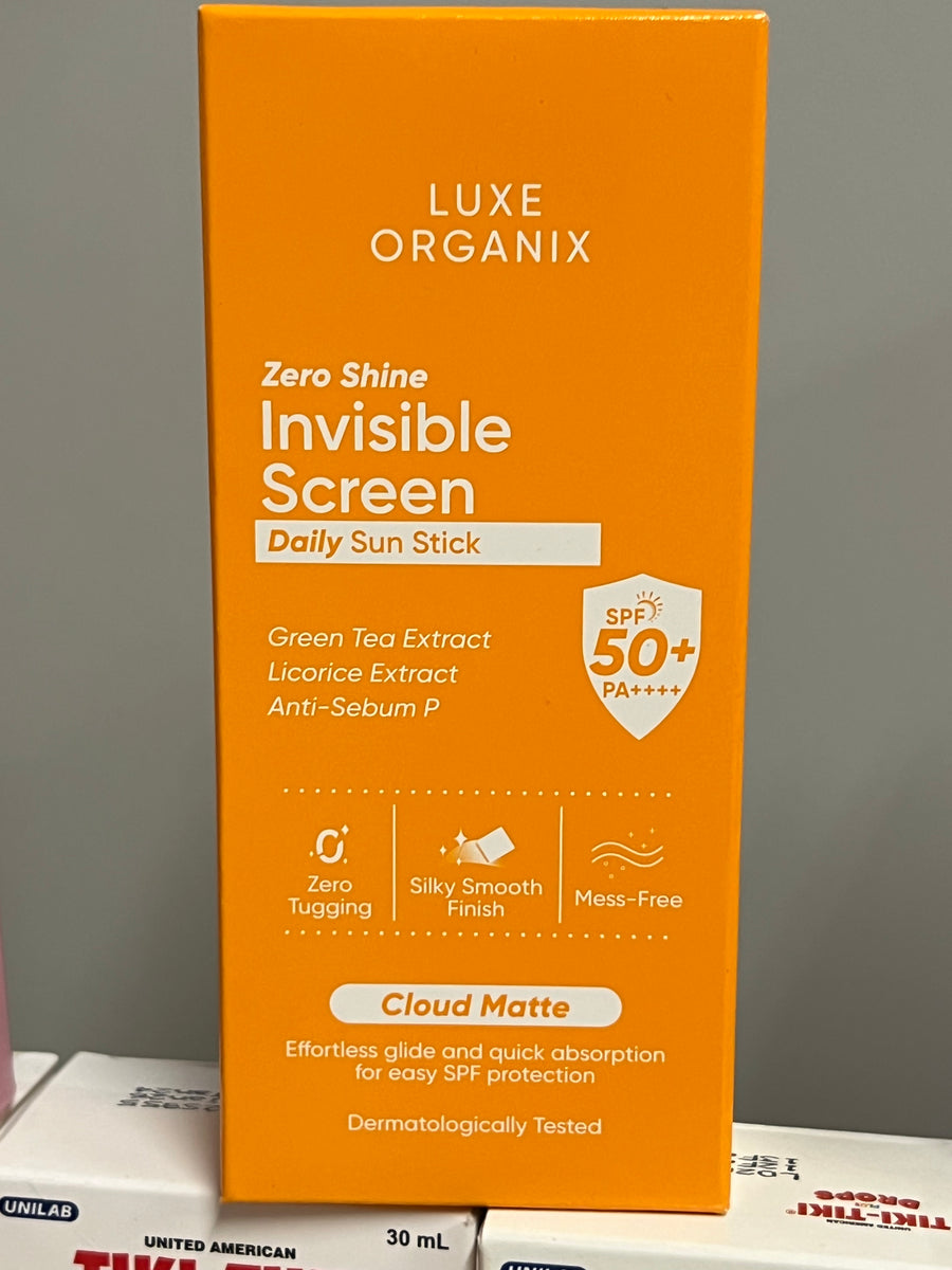 Luxe Organix Zero Shine Invisible Screen Daily Sun Stick SPF 50 – Dea's ...
