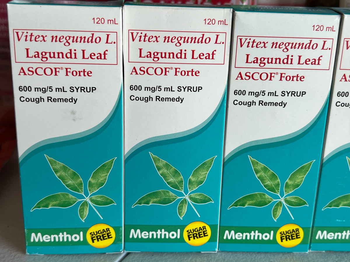 Ascof Forte Lagundi Leaf Cough Remedy 120mL – Dea's Kitchen and Pinoy ...