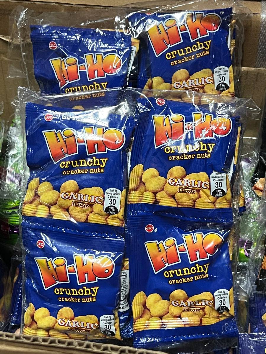Hi-Ho Crunchy Cracker Nuts Garlic Flavor – Dea's Kitchen and Pinoy ...