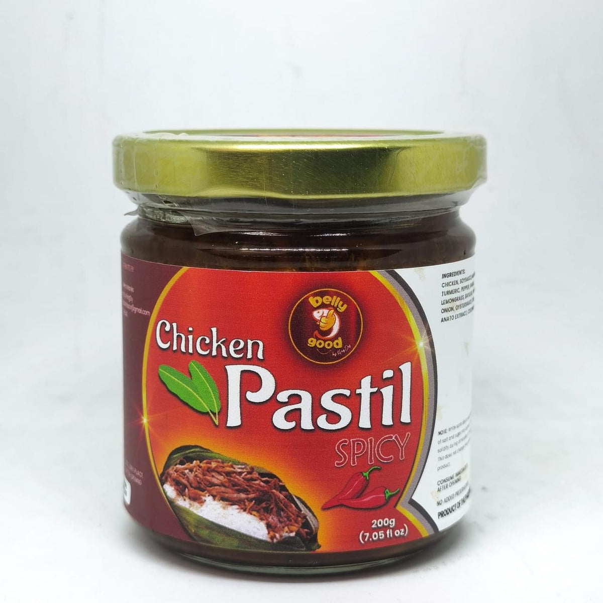 BellyGood Chicken Pastil Spicy – Dea's Kitchen and Pinoy Delicacies