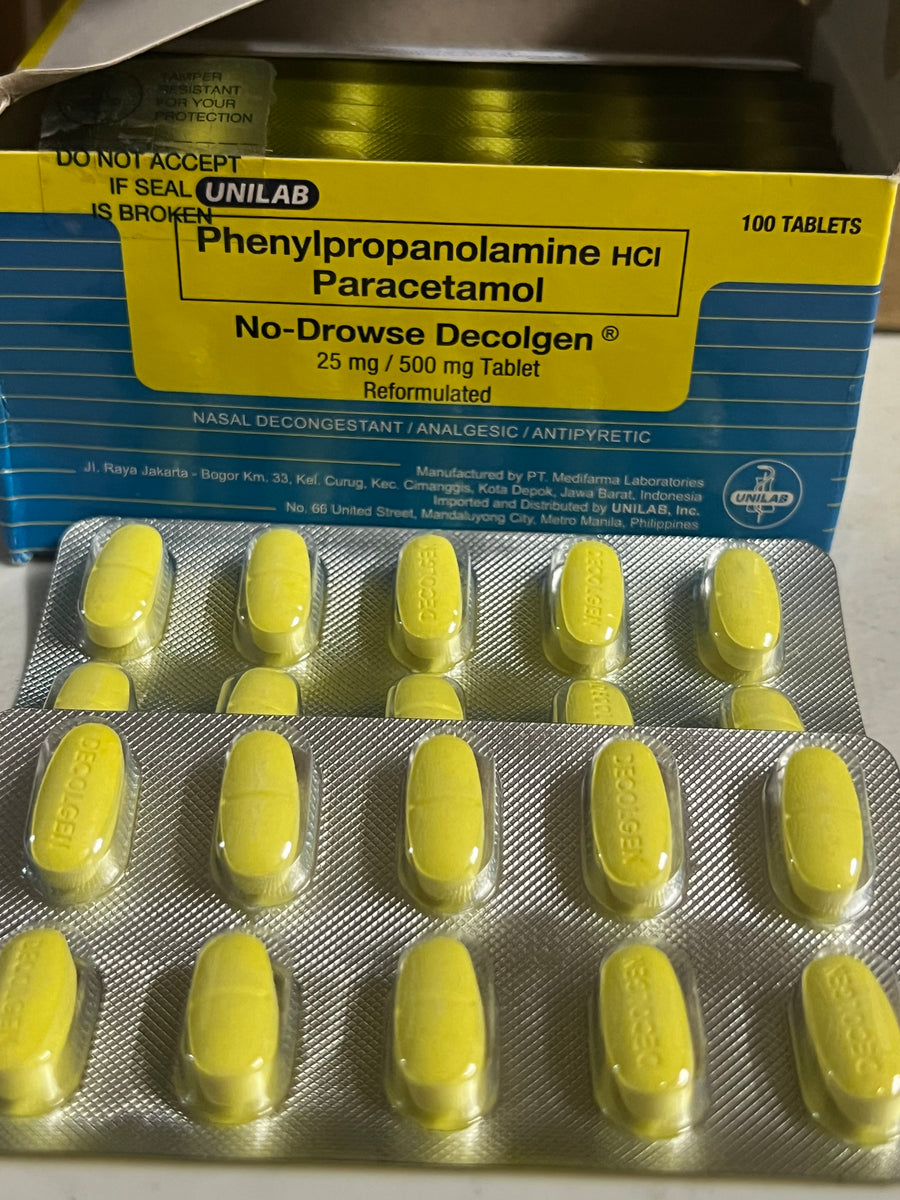 Decolgen Non Drowsy (10 Tablets) – Dea's Kitchen and Pinoy Delicacies