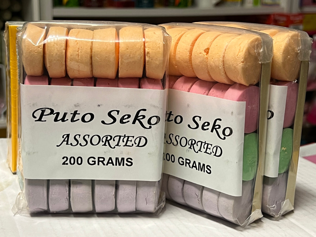 Puto Seko Rainbow Assorted – Dea's Kitchen and Pinoy Delicacies