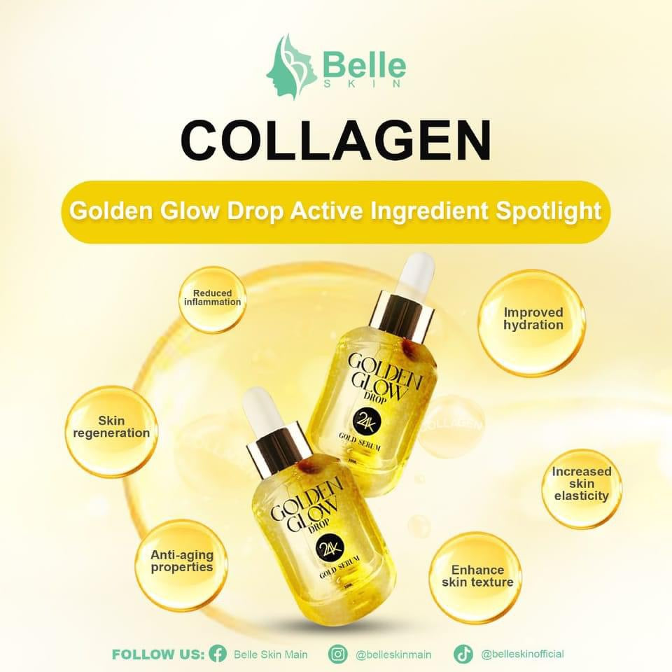 Belle Skin Golden Glow Drop Serum – Dea's Kitchen and Pinoy Delicacies