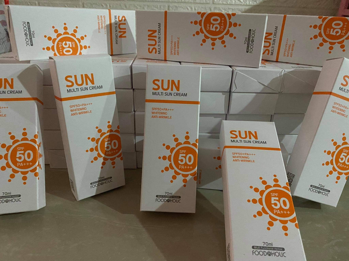 Foodholic Sun Multi Sun Cream SPF 50 PA+++ – Dea's Kitchen and Pinoy ...