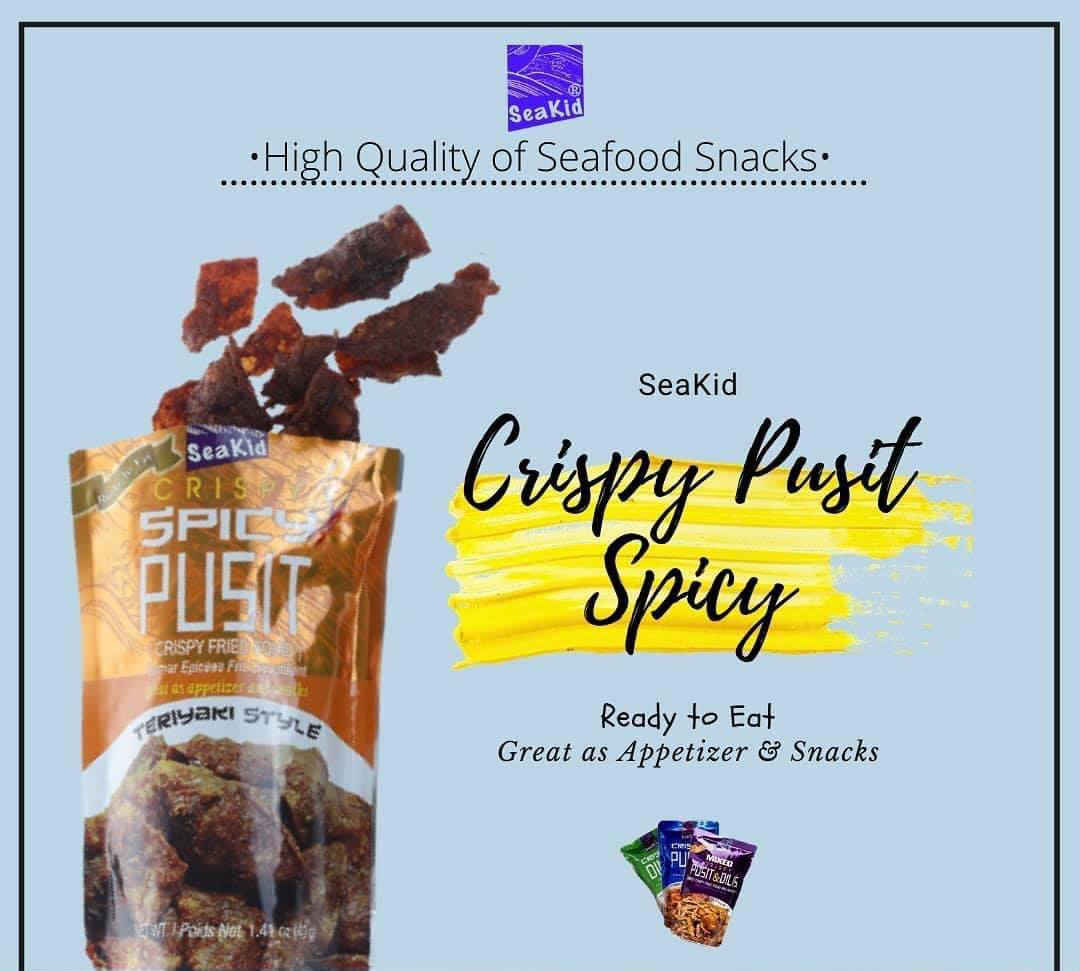 Seakid Crispy Pusit and Dilis – Dea's Kitchen and Pinoy Delicacies