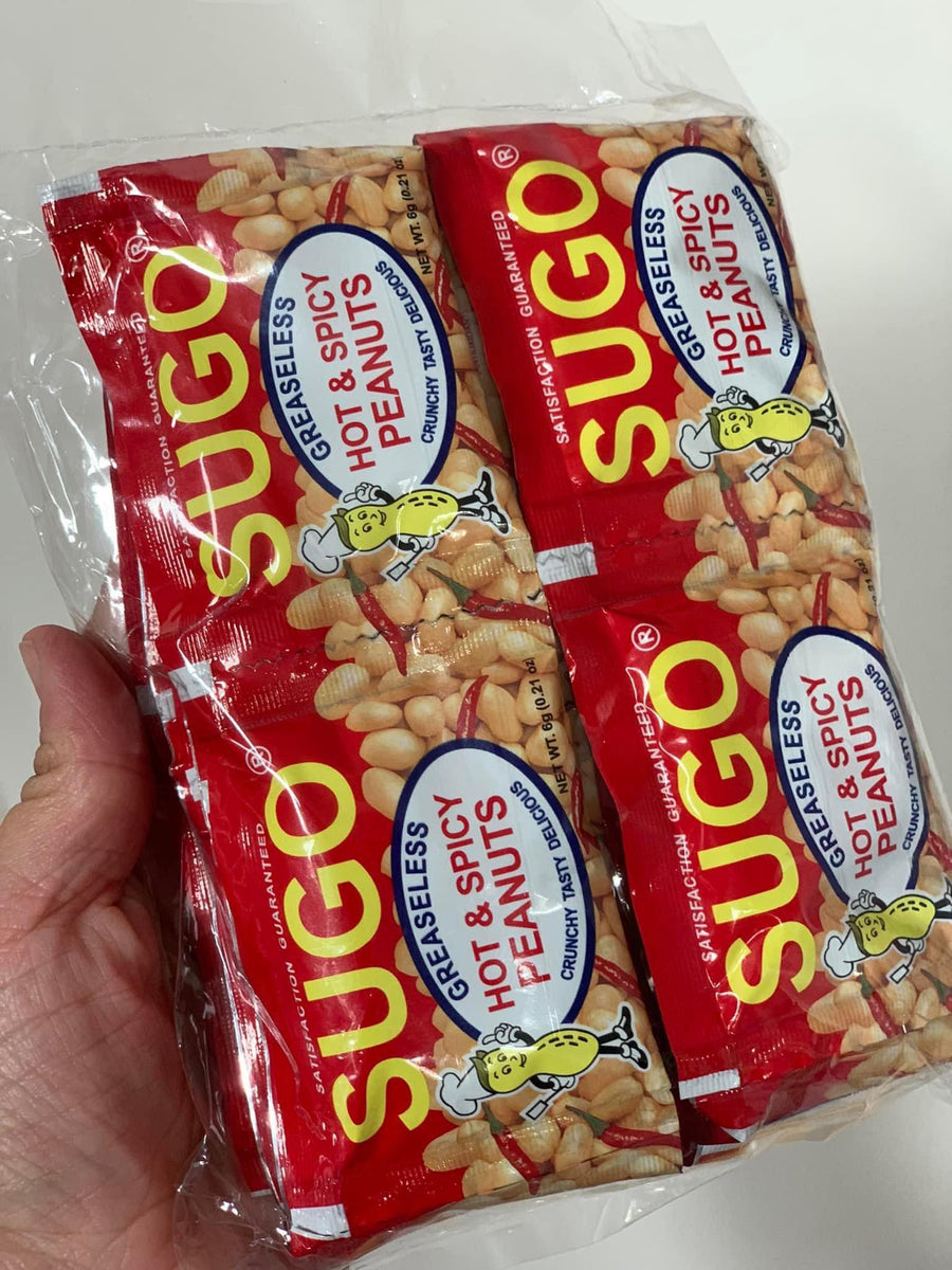 Sugo Hot& Spicy Peanuts (1pack) – Dea's Kitchen and Pinoy Delicacies