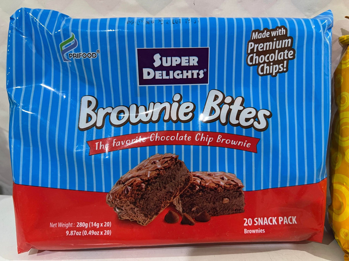 Super Delights Brownie Bites – Dea's Kitchen and Pinoy Delicacies