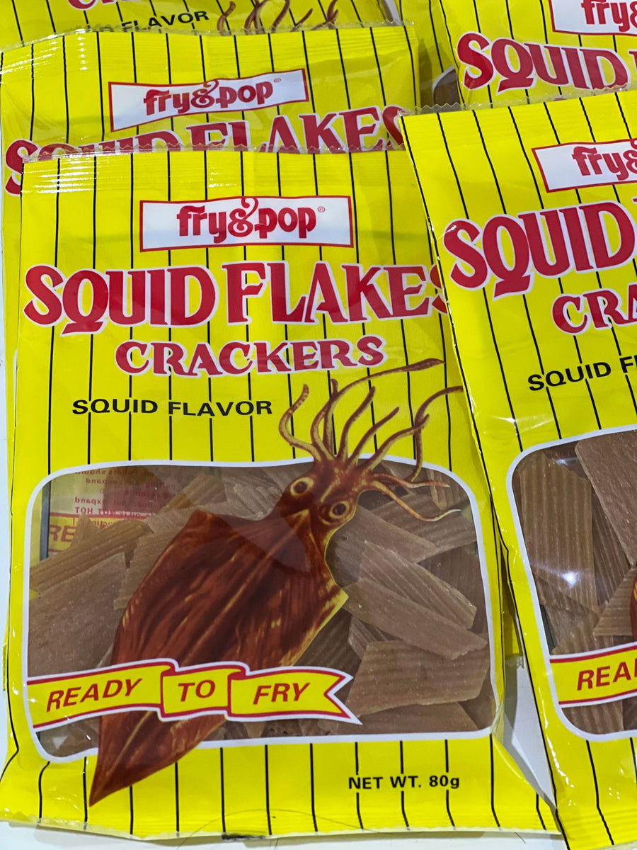 Squid Fry & Pop Crackers Small Pack – Dea's Kitchen and Pinoy Delicacies