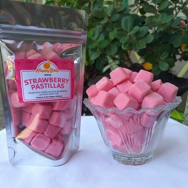 Strawberry Pastillas from Happy Bites – Dea's Kitchen and Pinoy Delicacies