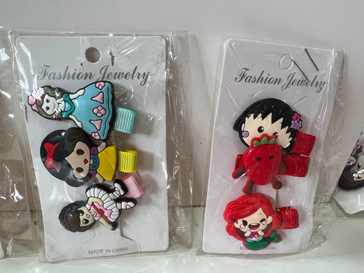 Cute Character Hair Clip (Assorted) – Dea's Kitchen and Pinoy Delicacies