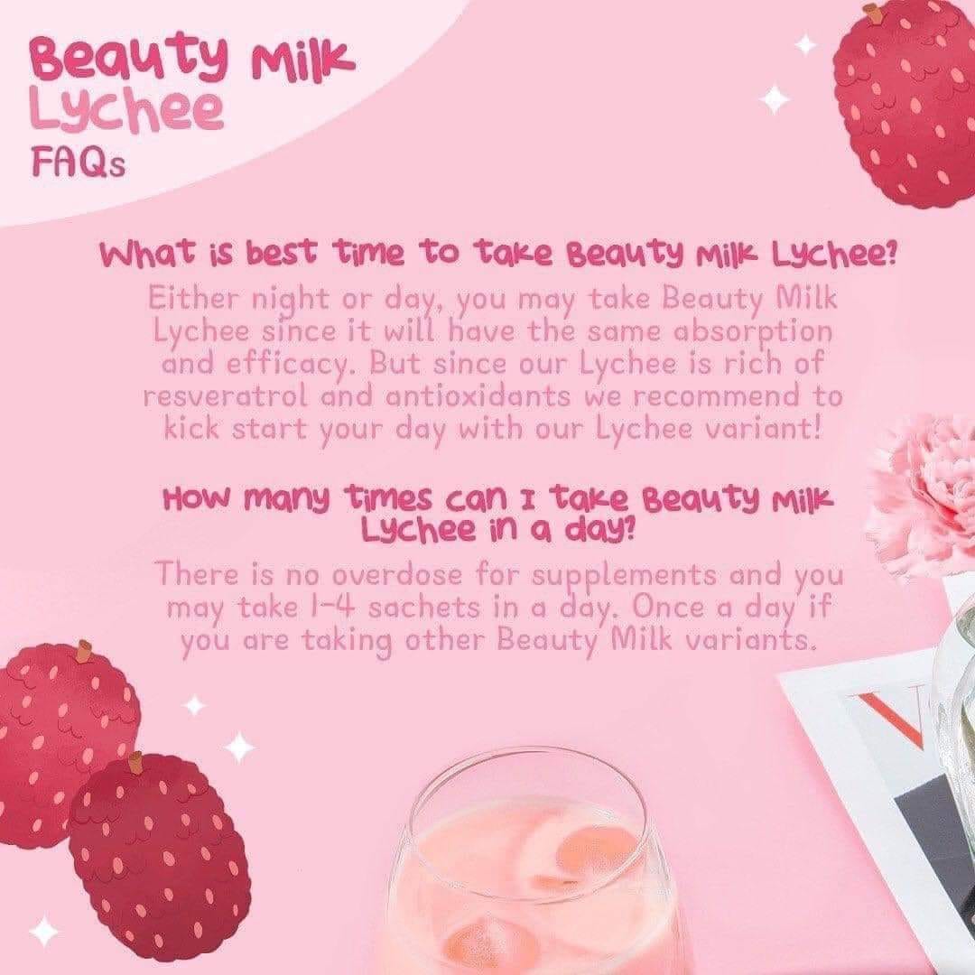 Dear Face Beauty Milk Premium Japanese Lychee Swiss Stemcell Drink ...