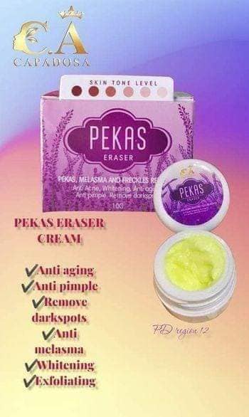 Capadosa PEKAS Eraser Cream – Dea's Kitchen and Pinoy Delicacies
