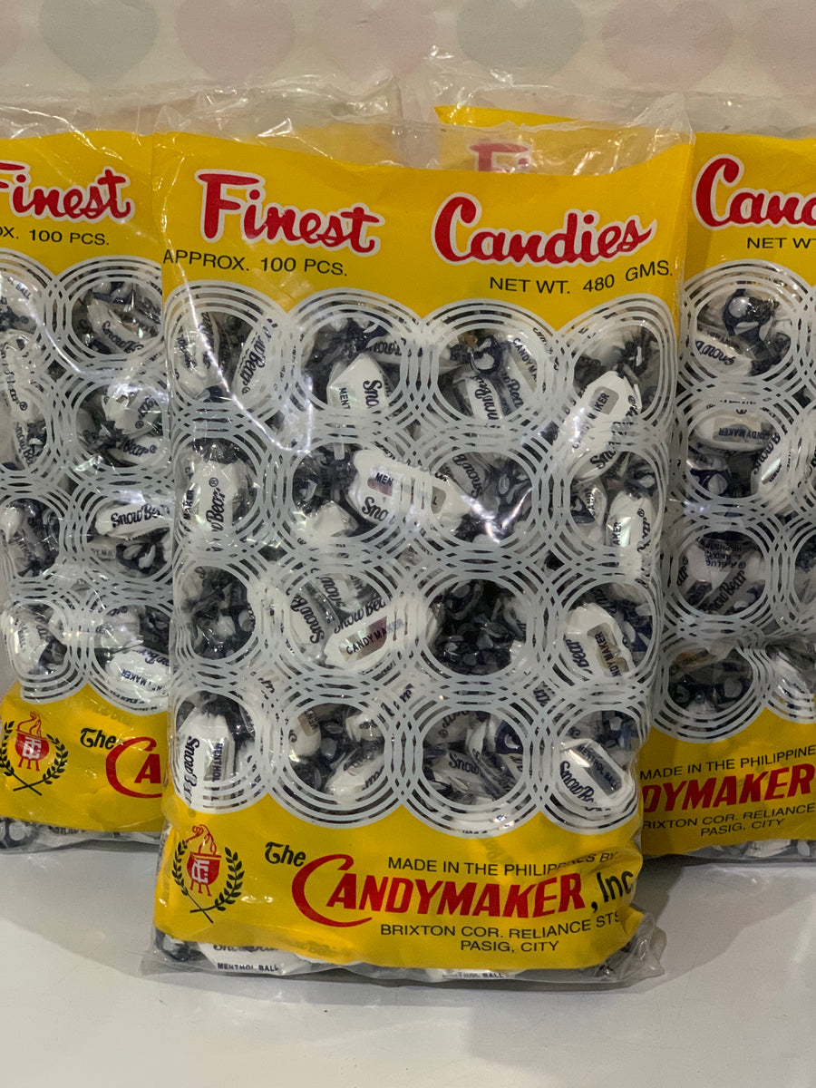 Snow Bear Menthol Candy (100 pcs) – Dea's Kitchen and Pinoy Delicacies