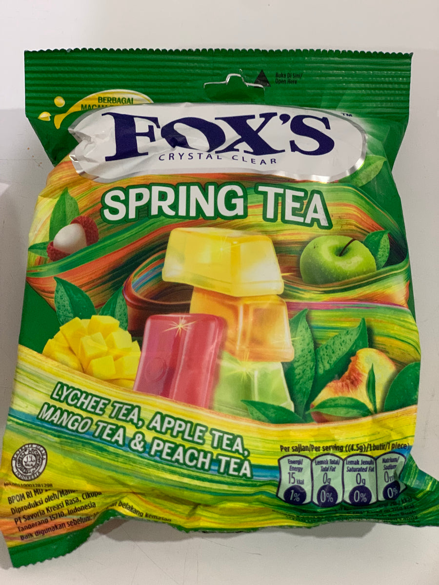 Fox's Crystal Clear Spring Tea Candy – Dea's Kitchen and Pinoy Delicacies