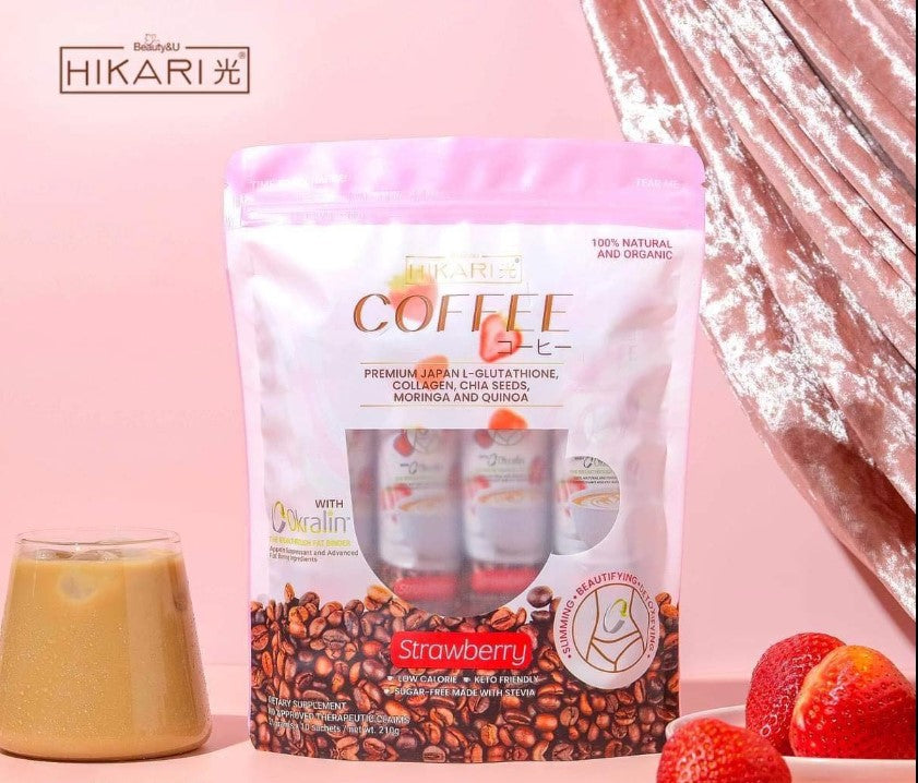 Hikari Coffee Strawberry – Dea's Kitchen and Pinoy Delicacies
