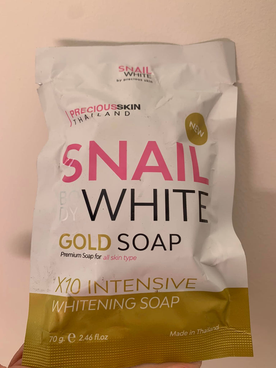 Snail White Gold Soap x10 Intensive Whitening Soap – Dea's Kitchen and ...