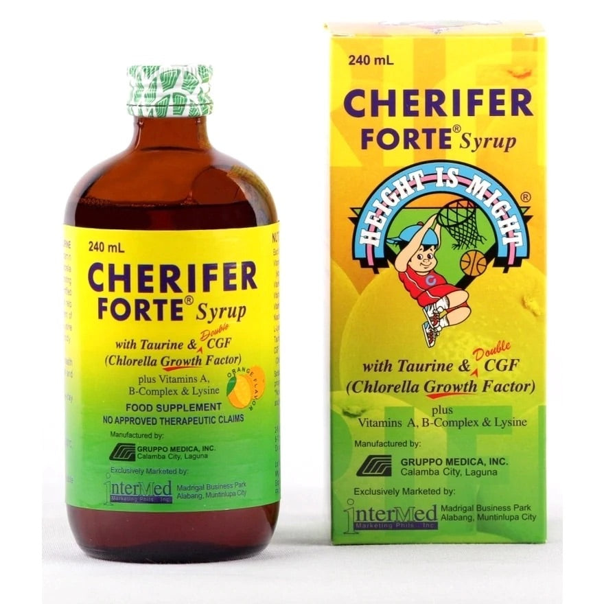 Cherifer Forte Syrup 240 mL – Dea's Kitchen and Pinoy Delicacies