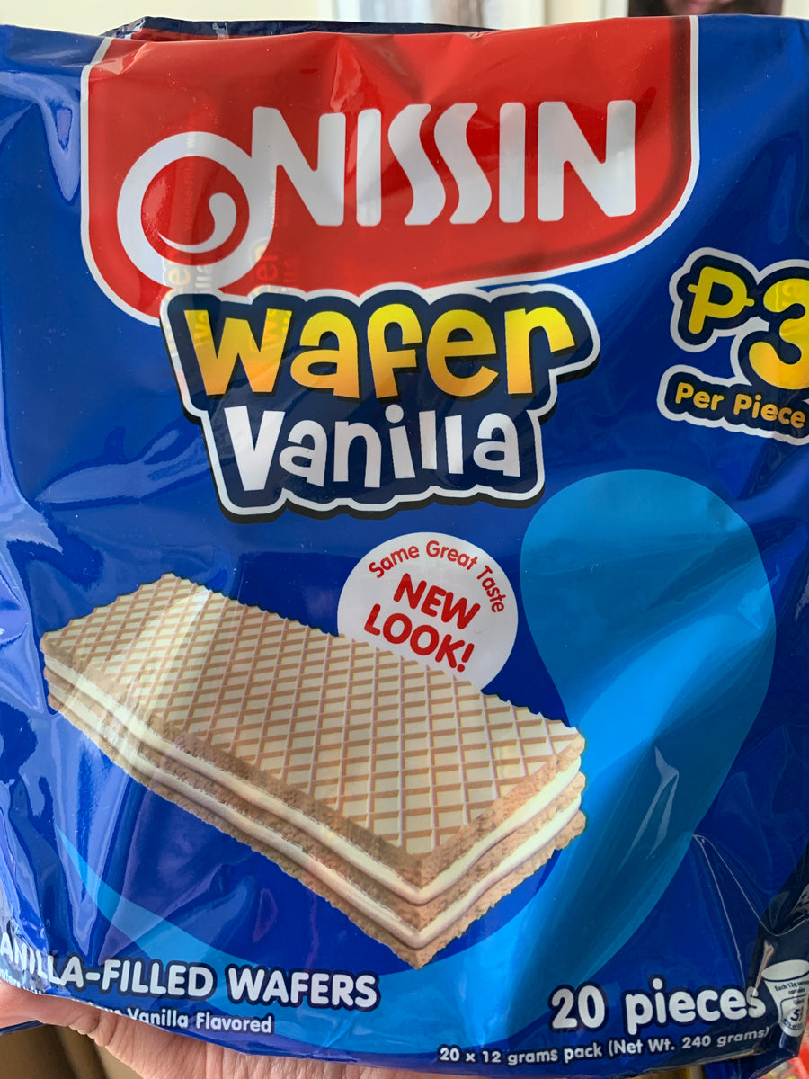 Nissin Wafer Vanilla – Dea's Kitchen and Pinoy Delicacies
