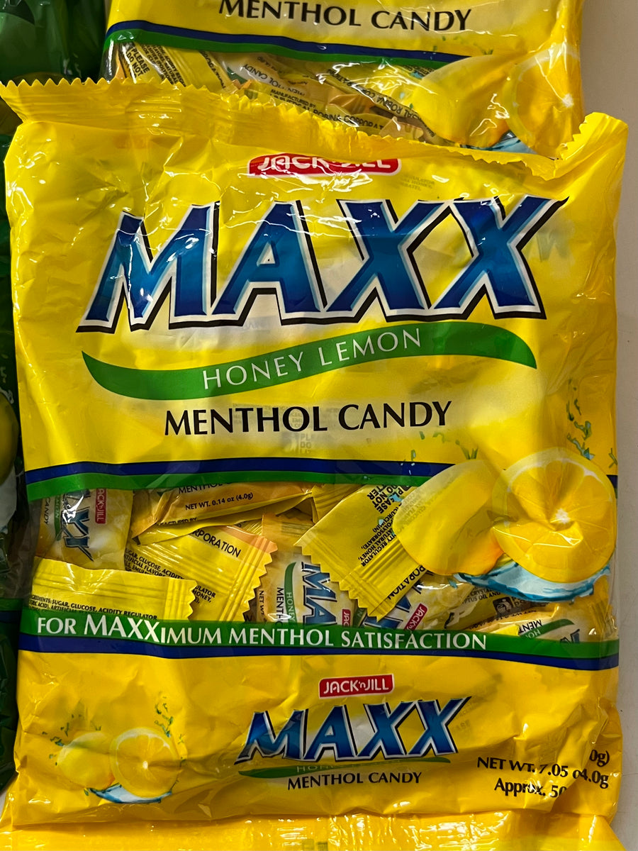 Maxx Menthol Candy Honey Lemon – Dea's Kitchen and Pinoy Delicacies